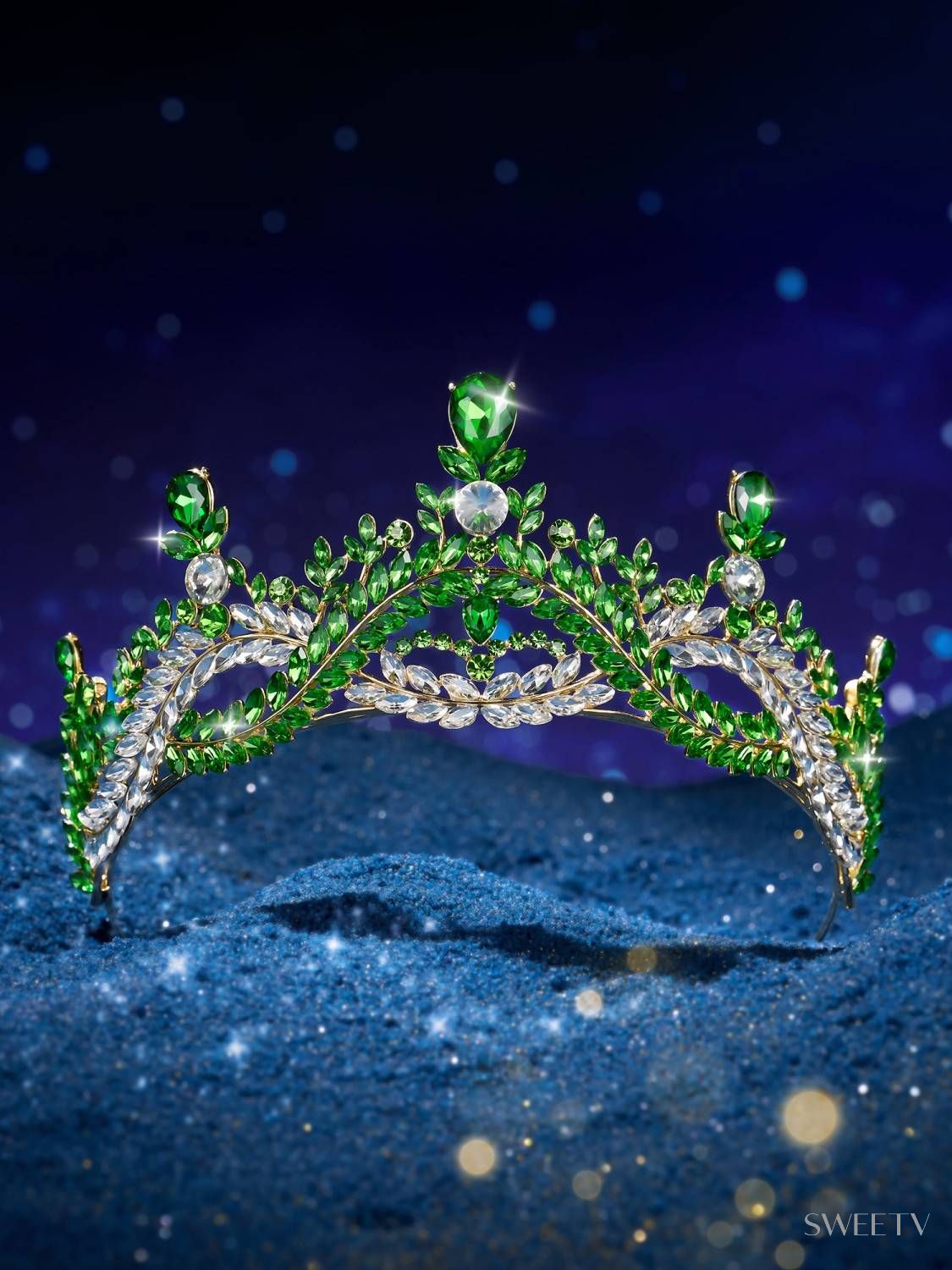 SV Princess Radiance Ariel Crown-Crowns & Tiaras | SWEETV