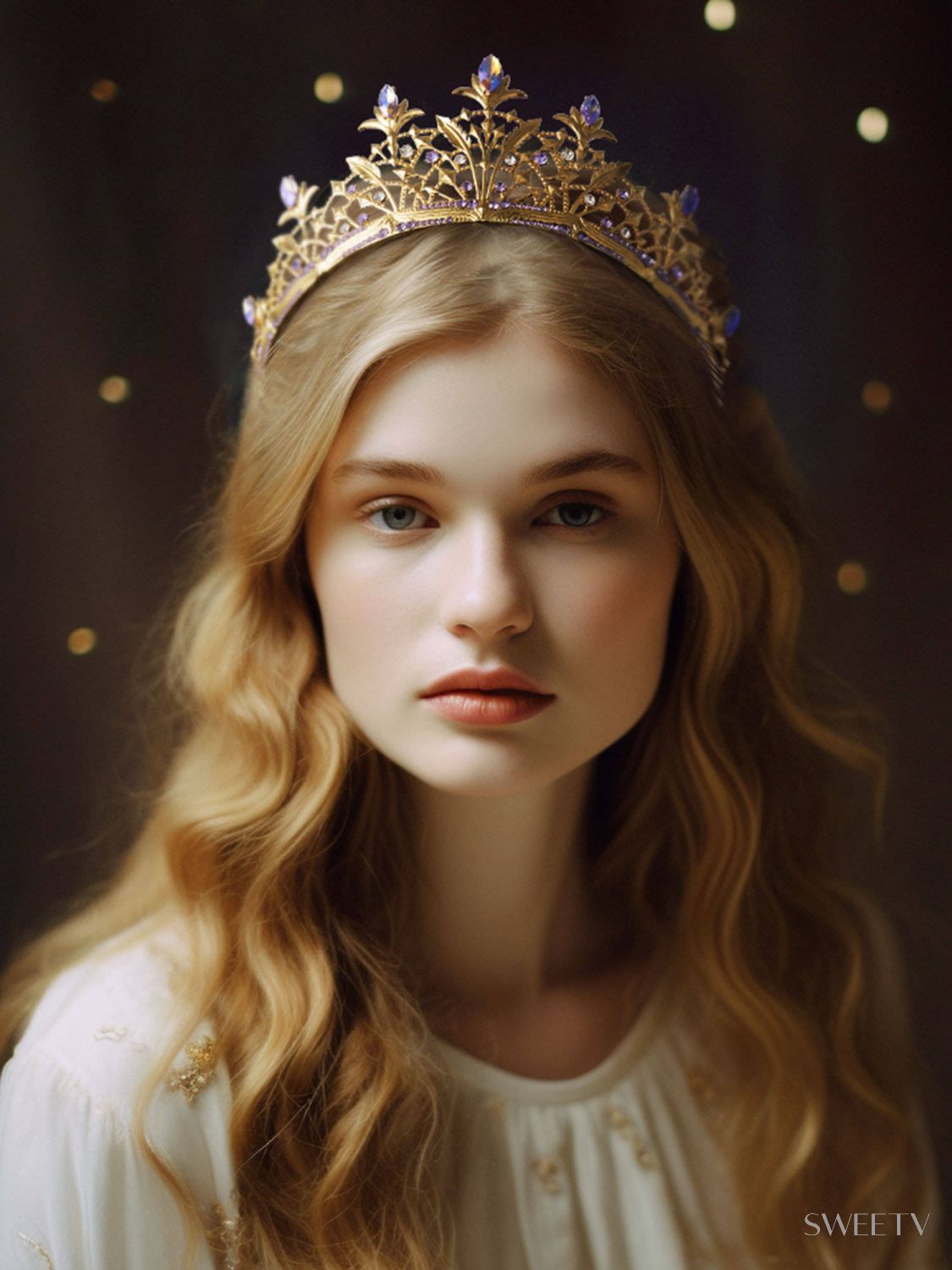 SV Tarot Crown II-The Queen-Crowns & Tiaras | SWEETV