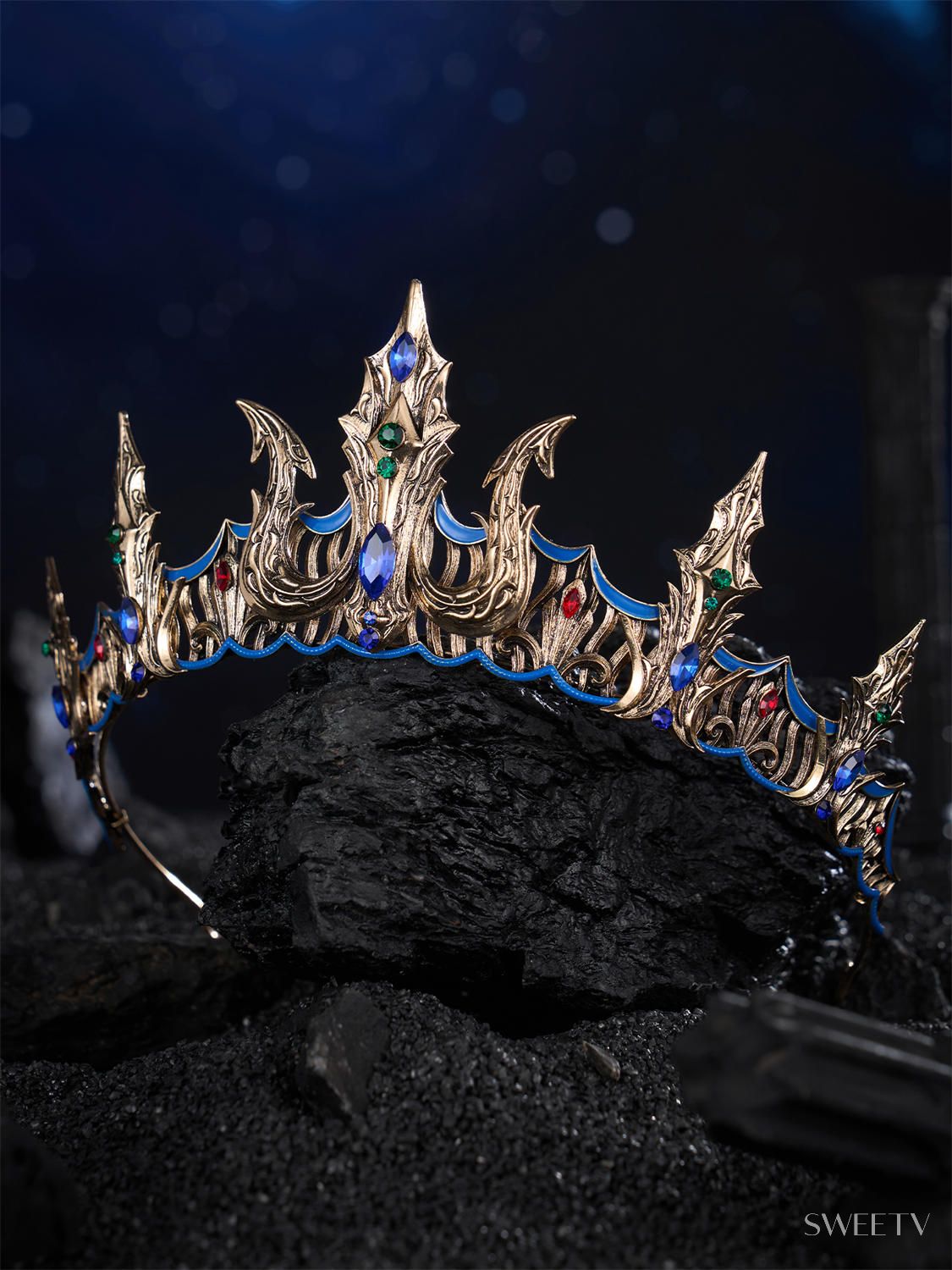 SV Poseidon Crown-Crowns & Tiaras | SWEETV