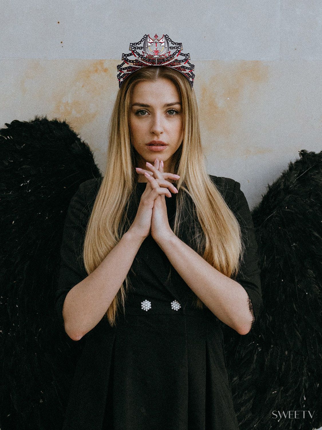 SV Tarot Crown I-The Devil-Crowns & Tiaras | SWEETV