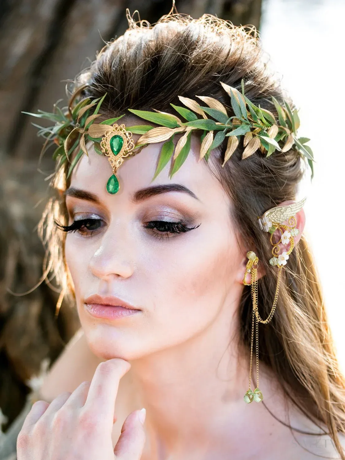SV Syringa Fairy Crown Set-Crowns & Tiaras | SWEETV