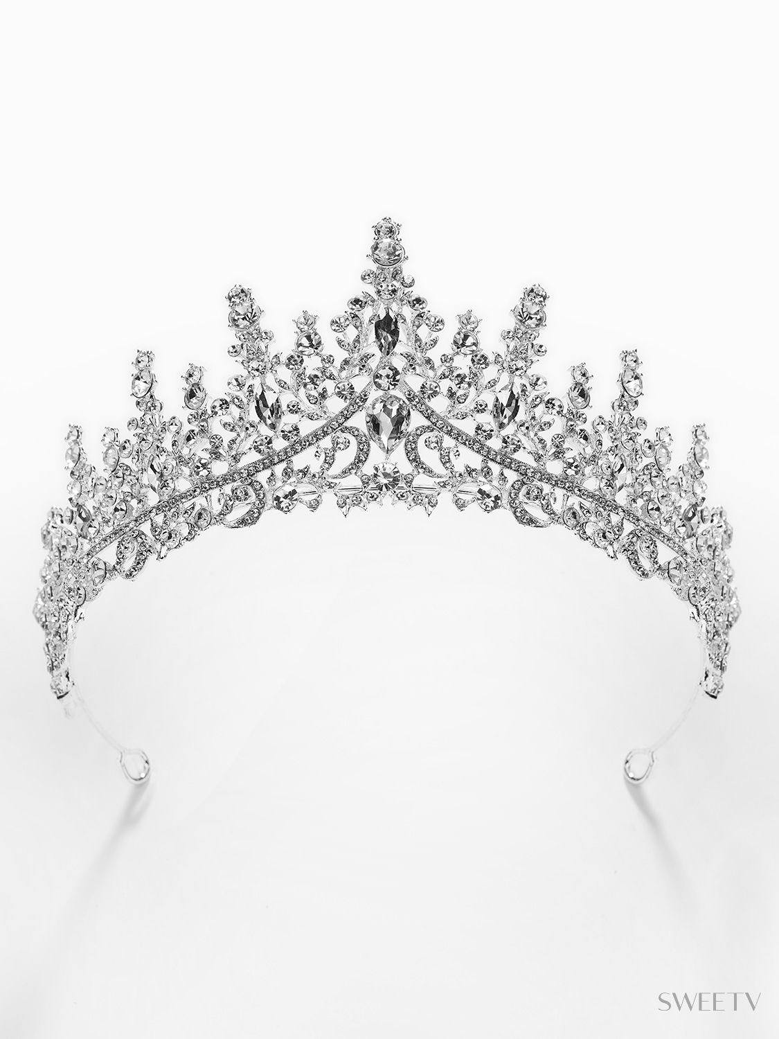 SV Audrey Wedding Tiara-Crowns & Tiaras | SWEETV SV Audrey Wedding Tiara-Crowns & Tiaras | SWEETV
